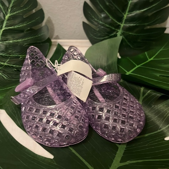Shoes | Baby Girl Purple Jelly Sandals | Poshmark
